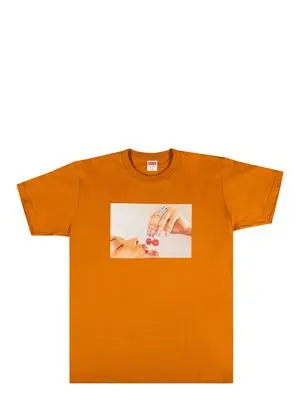 Supreme Cherries Tee 'burnt Orange' Orange