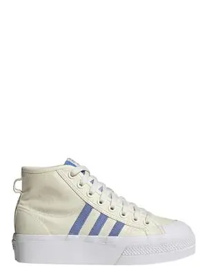 Adidas Nizza Platform Mid Sneakers - Cream