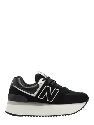 NEW BALANCE 574+ Sneakers Black