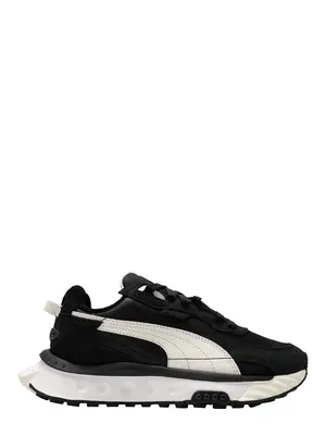 PUMA Wild Rider Premium Sneakers - Black