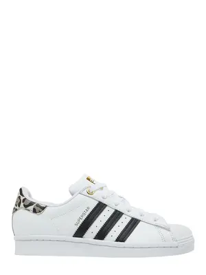Adidas Superstar Leopard Sneakers - White