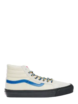 VANS Og Sk8-hi Lx Hairy Suede Sneakers - Cream