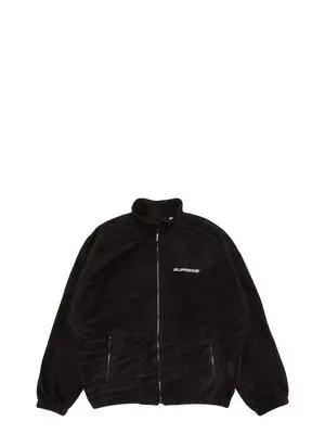 Supreme Racing Fleece Jacket - Black
