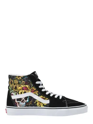 VANS Sk8-hi Beauty Skull Sneakers - Black