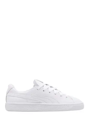PUMA Basket Crush Emboss Sneakers - White