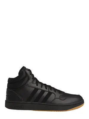 Adidas Hoops 3.0 Mid Sneakers - Black