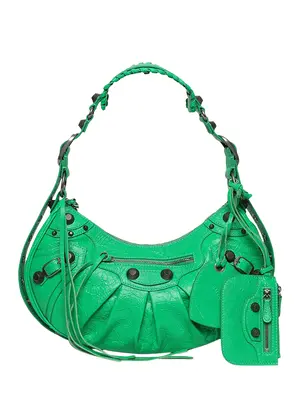 Balenciaga Le Cagole Small Shoulder Bag - Green