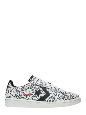 CONVERSE Keith Haring X Pro Leather Low - White