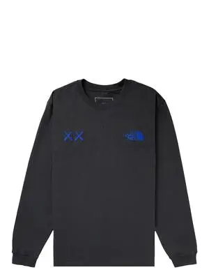 The North Face X Kaws Long-sleeve Tee 'asphalt - Grey