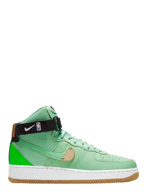Nike Nba X Air Force 1 High 'celtics' Sneakers - Green