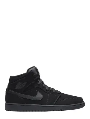 JORDAN 1 Retro Mid Sneakers - Black