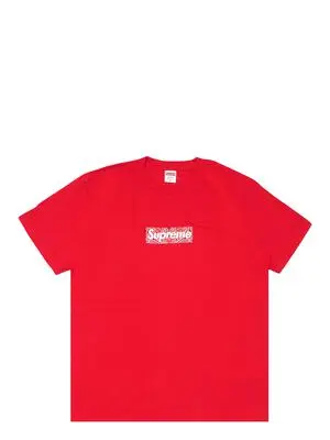 Supreme Bandana Box Logo Tee 'red' Red