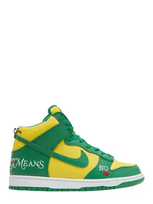 Nike Supreme X Dunk High Sb - Green