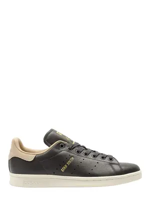 Adidas Stan Smith Lace Up Sneakers - Black