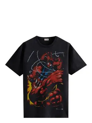 Kith For Spider-man Red Hulk Vintage Tee - Black