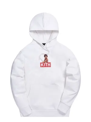 Kith X Biggie Classic Logo Hoodie - White