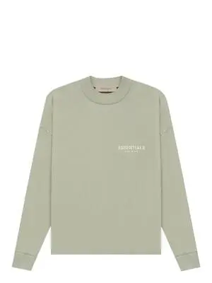 Fear Of God Essentials Long-sleeve Tee 'sea Foam - Green
