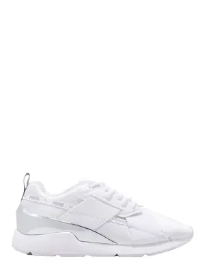 PUMA Muse X-2 Metallic Sneakers - White