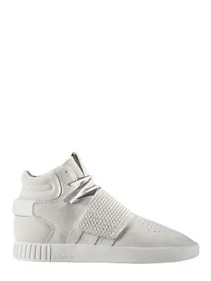 Adidas Tubular Invader Strap High-top Sneakers - White