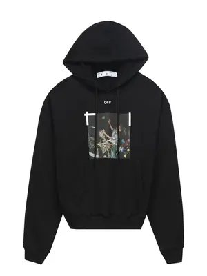 Off-White Pascal Print Over Hood - Black