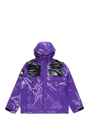 Supreme X The North Face Printed Taped Seam Shell Jacket - Purple