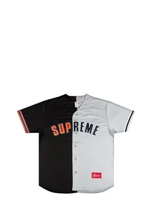 Supreme Don't Hate Baseball Jersey - Black
