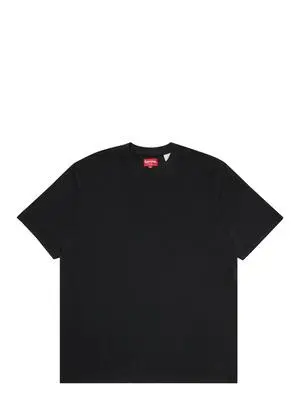 Supreme Contrast Appliqué Short-sleeve Top 'black' Black
