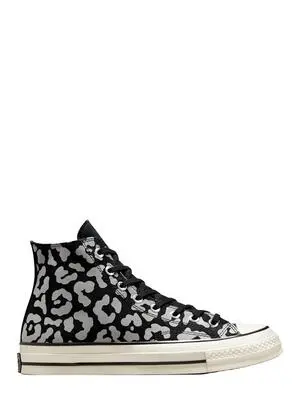 CONVERSE Chuck 70 High Leopard Print - Black