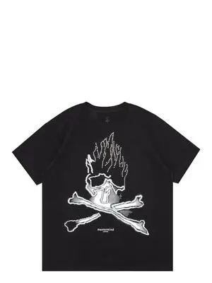 CACTUS JACK BY TRAVIS SCOTT For Mastermind Skull Tee - Black