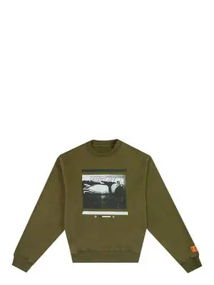 Heron Preston Printed Crewneck - Green
