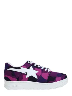 A BATHING APE Sta M2 Low Sneakers - Purple