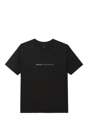 ANTI SOCIAL SOCIAL CLUB Enrolled Tee - Black