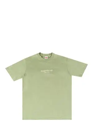 Supreme Classic Logo Tee 'light Olive' Green