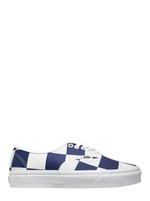 VANS Authentic Leather Check Sneakers - White