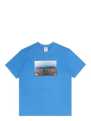 Supreme X Nike Acg Grid Tee - Blue