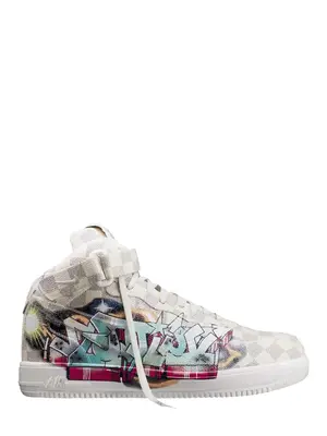 Nike Louis Vuitton X Air Force 1 Mid 'graffiti' Sneakers - Tan
