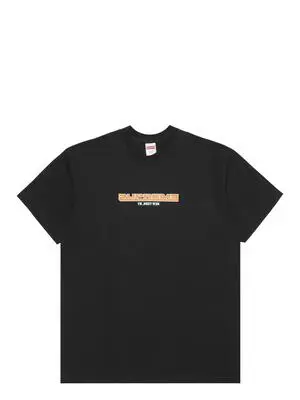 Supreme Connected Tee 'black' Black