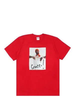 Supreme Gucci Mane Tee 'red' Red