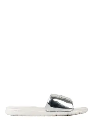 Nike Benassi Solarsoft Slides - Silver