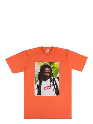 Supreme Buju Banton Tee 'neon - Orange