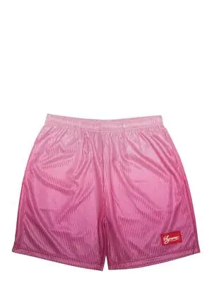 Supreme Gradient Mesh Stripe Baggy Short - Pink