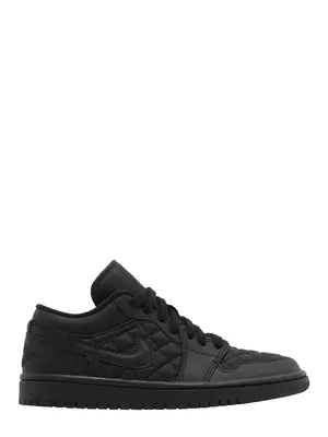 JORDAN 1 Low 'triple Quilted - Black