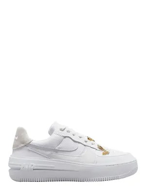 Nike Force 1 Plt.af.orm 'bling' Sneakers - White