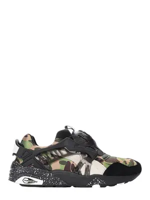 PUMA X A Bathing Ape Disc Blaze Camo Sneakers - Tan