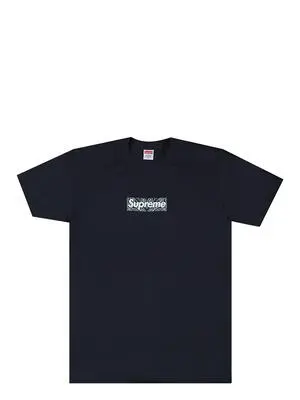 Supreme Bandana Box Logo Tee 'navy' Blue