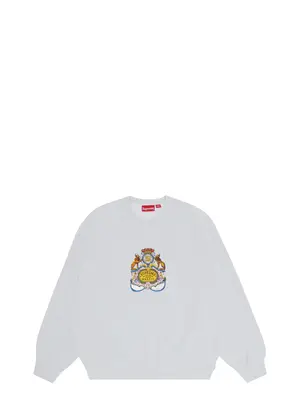 Supreme Crest Crewneck - Grey
