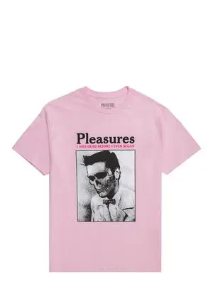 PLEASURES Printed T-shirt - Pink