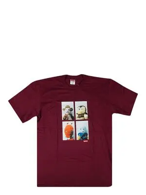 Supreme Mike Kelley Ahh...youth! T-shirt 'burgundy - Red