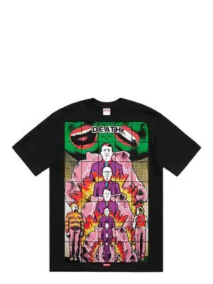 Supreme Gilbert And George Death Tee 'black' Black