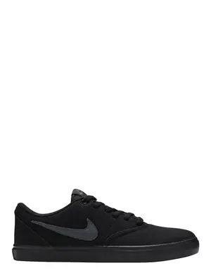Nike Check Solarsoft Canvas Sb Sneakers - Black